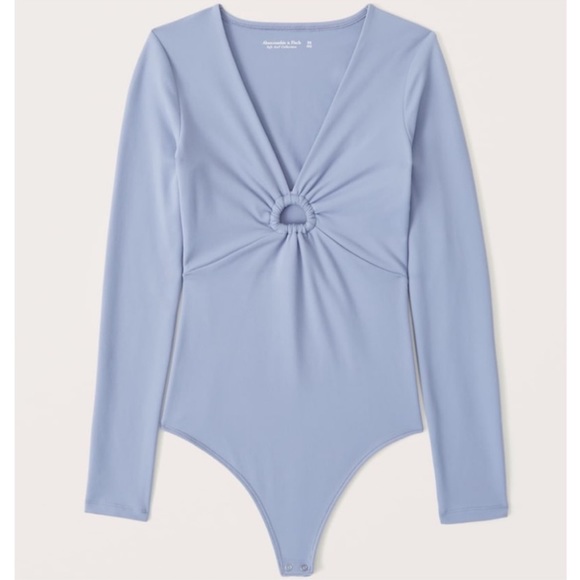 Abercrombie & Fitch | Tops | Abercrombiefitch Soft Af Seamless Keyhole ...